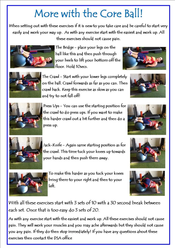 Gym Ball Part 2 - More for the Core - DSAuk